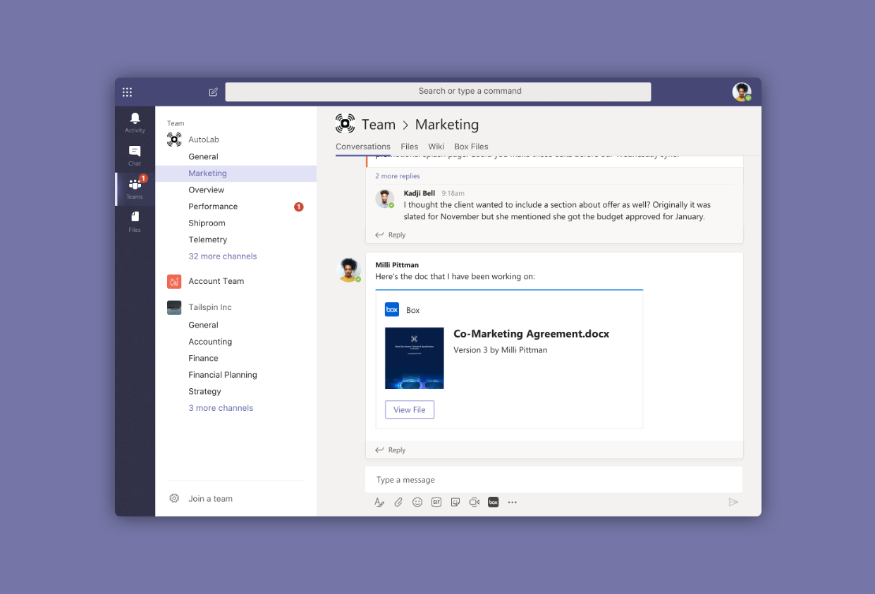 Boost team collaboration with the all-new Box for Microsoft Teams ...