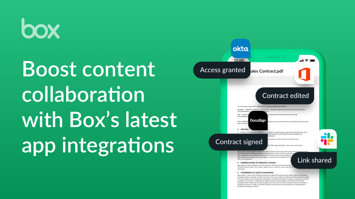 Boost content collaboration with Box's latest app integrations | Box Blog