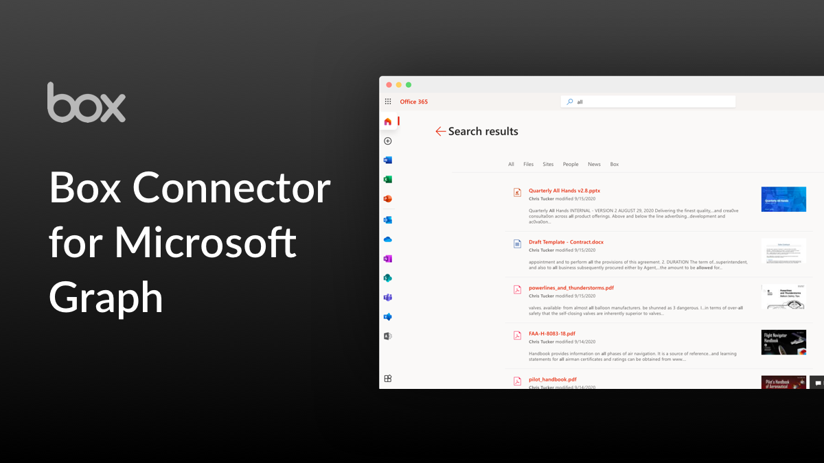 Surface Box content across Microsoft applications | Box Blog