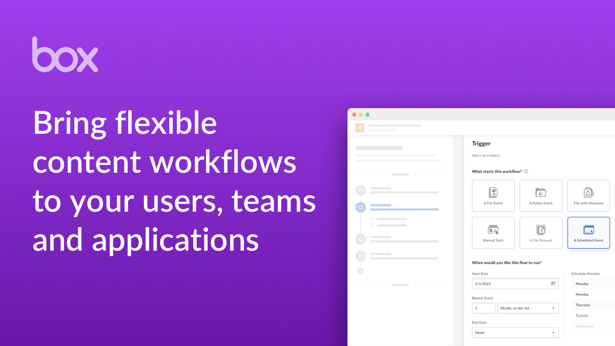 Bring flexible workflows to your users, teams and applications | Box Blog