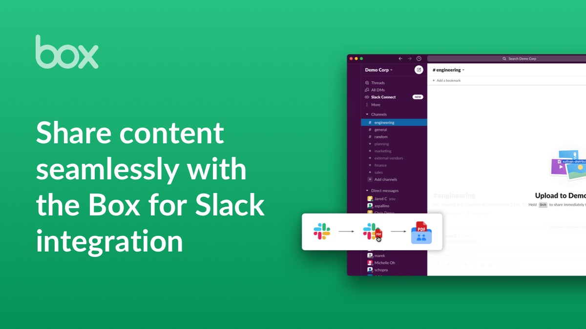 Collaborate seamlessly with the Box for Slack integration | Box Blog