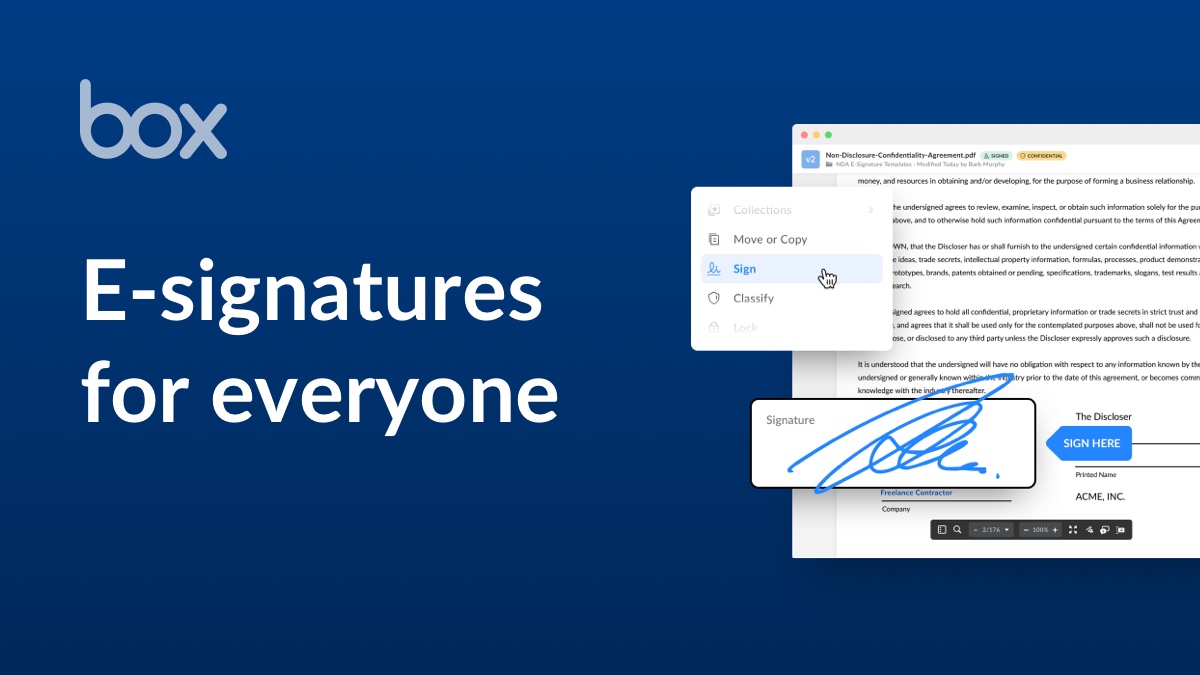 E-signatures for everyone - Box Sign now included in Box individual ...