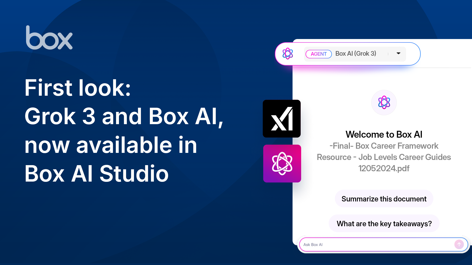 First look: Grok 3 and Box AI, coming soon to Box AI Studio | Box Blog