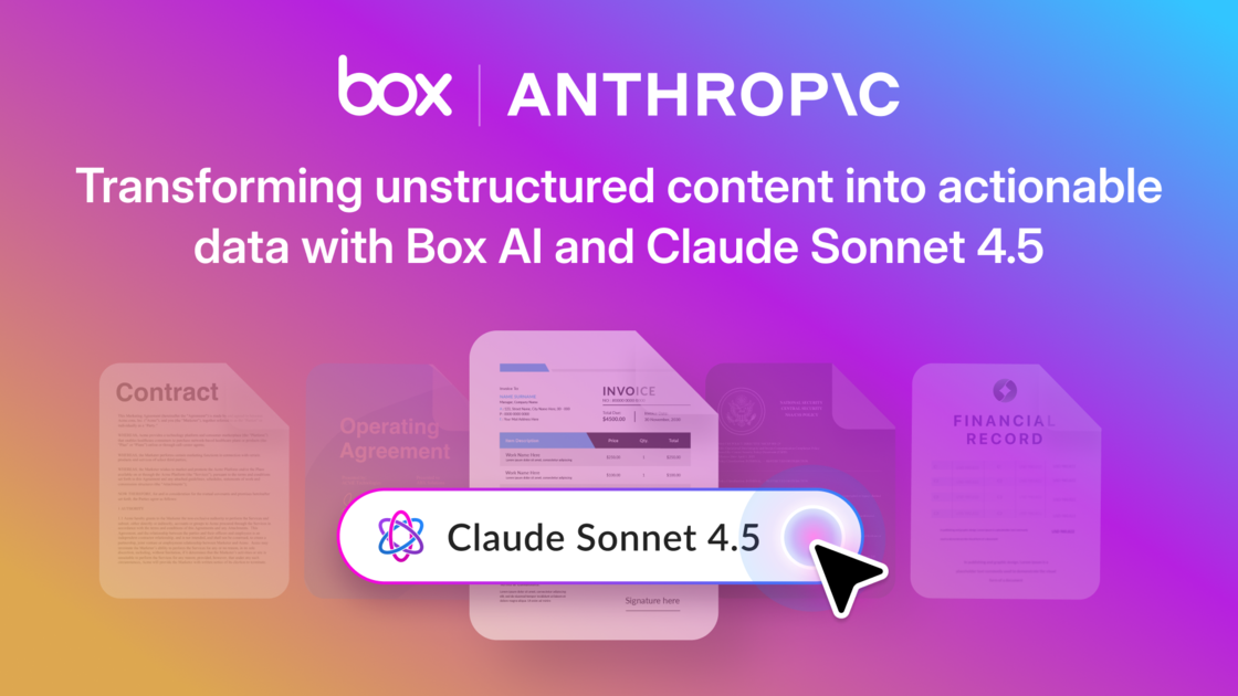 Transforming Unstructured Content Into Actionable Data With Box AI and ...