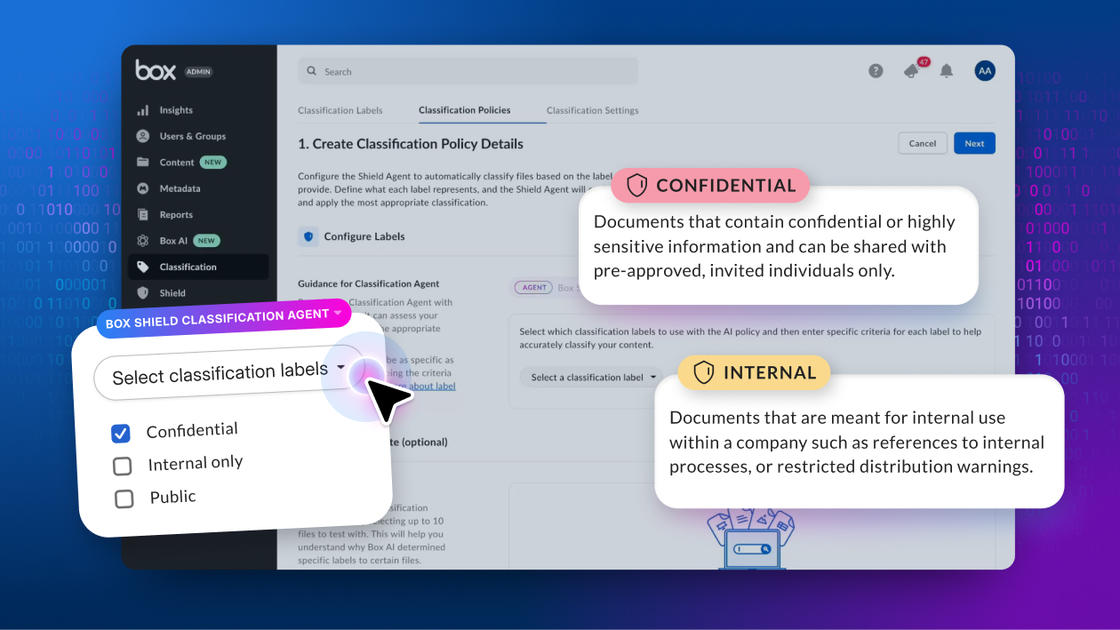 Classification powers the content protection lifecycle | Box Blog