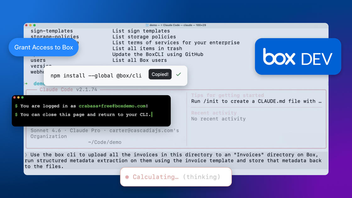 Box CLI: the content CLI for developers and agents | Box Blog